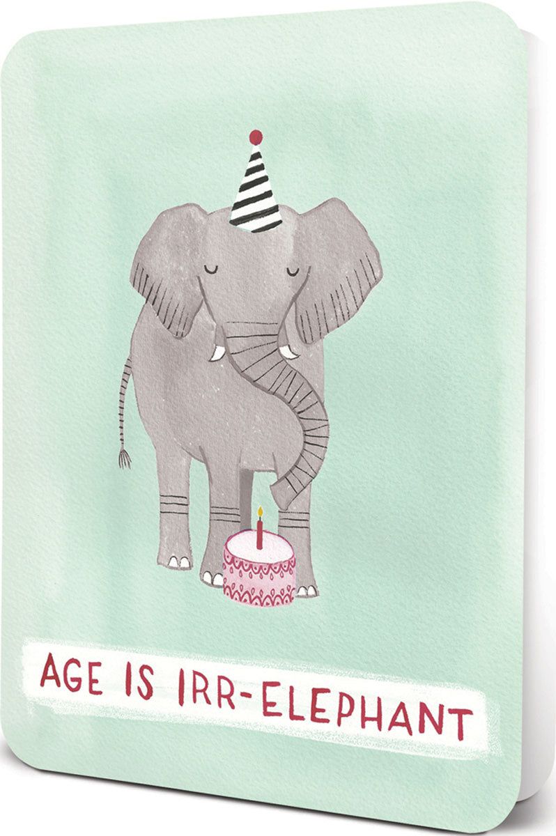 Studio Oh Card - Age Is Irr-elephant – Dig Emporium